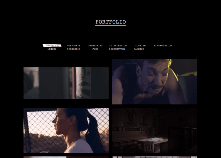 Best 30 Video Portfolio Website Examples for Videographers